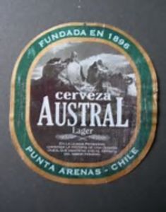 Drink Label: Austral (Cerveceria Austral CCU, ChileCol:CL-BEER-000037