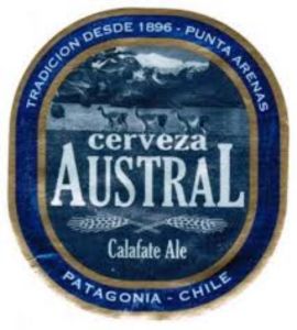 Etiqueta de bebida: Austral Calafate Ale (Cerveceria Austral CCU ...