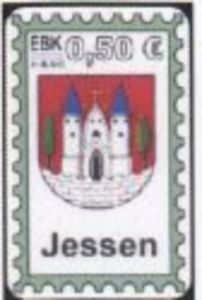 Stamp: Wappen Jessen (Germany, Modern Private Post Offices(Express ...