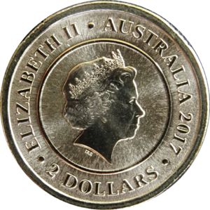 Coin: 2 Dollars (Mars) (Australia(2017 - Planetary Coins) Col:AU-003090 🪙