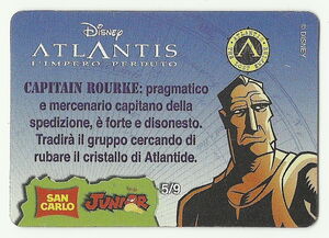 Tarjeta de juego: Commander Lyle T.Rourke (3D cards - AtlantisCol:ITA ...