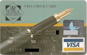 Bank Card: USF Federal Credit Unión (Franklin Mint Federal Credit Union ...