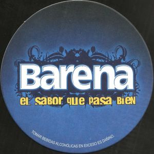 Beer Coaster: Barena (Cerveceria Hondurena, HondurasCol:HN-000006