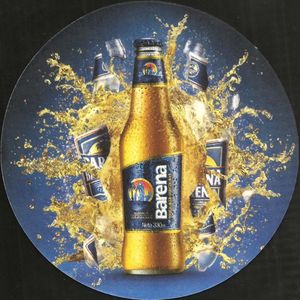 Beer Coaster: Barena (Cerveceria Hondurena, HondurasCol:HN-000006
