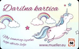 กิ๊ฟการ์ด: Darilna kartica - Samorog (Mueller, สโลวีเนีย(Single Design ...