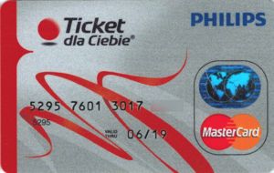 Bank Card: Philips (Edenred Group, PolandCol:PL-MC-0201.06