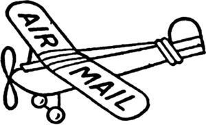 Stamp: Post Office, Manila (Philippines(Flight Manila-Iloilo-Negros) Mi ...