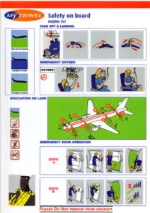 Safety Card: Boeing 767 (My Travel Airways, United Kingdom of Great ...