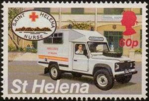 Stamp: Ambulance (Saint Helena(Emergency Services) Mi:SH 651,Sn:SH 644 ...
