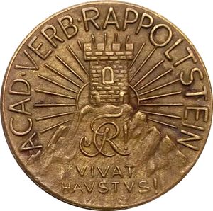 Token: Academia Verborum Rappoltstein (Austria(Fraternity Token) Col:AT ...