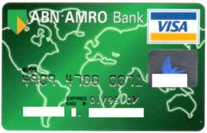 Bank Card: ABN AMRO Bank (ABN-AMRO Bank, GreeceCol:GR-VI-0175.02