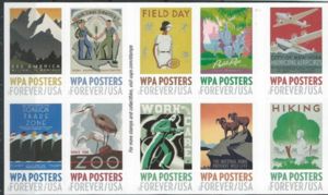 Stamp: Posters of the Works Projects Administration (United States of ...