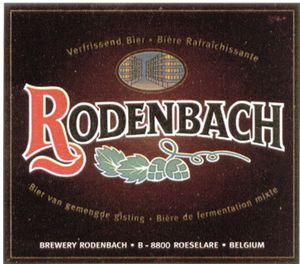 Drink Label: Rodenbach (Brouwerij Rodenbach (Palm), BelgiumCol:BE-BEER ...