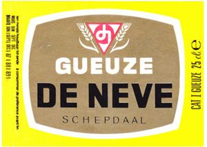 Drink Label: Gueuze De Neve (Brouwerij De Neve, BelgiumCol:BE-BEER-017335