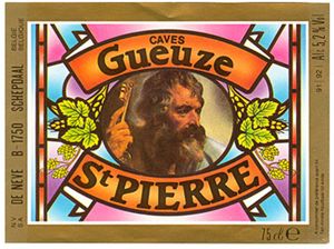 Drink Label: Caves Gueuze St.Pierre (Brouwerij De Neve, BelgiumCol:BE ...