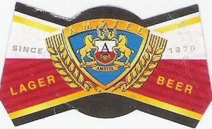 Drink Label: Amstel Beer (Athenian Brewery S.A., GreeceCol:GR-BEER-000225