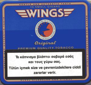 Cigarette Pack: Wings Original (CyprusCol:CY-CG-0021 🚬