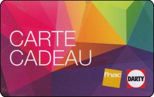Gift Card: Fnac Darty (Fnac.Com, France) (Fnac Darty) Col:FR-FnacDarty-003