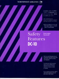 Safety Card: DC-10 (Northwest Airlines, United States of AmericaCol:NWA ...