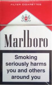 Cigarette Pack: Marlboro Original (United Kingdom of Great Britain ...