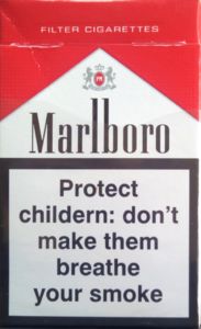 Cigarette Pack: Marlboro Original (United Kingdom of Great Britain ...