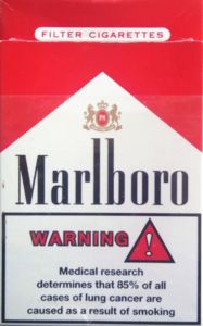 Cigarette Pack: Marlboro Original (United Kingdom of Great Britain ...