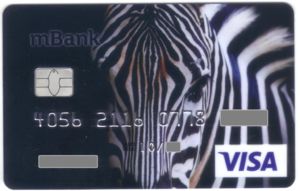 Bank Card: Zebras (BRE Bank SA/MultiBank/mBank, PolandCol:PL-VI-0294.01