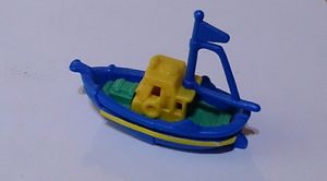 Meal Toy: Blue (Kinder Surprise, Europe(Kinder - Ships) Col:K96-68a