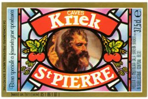 Drink Label: Kriek St.Pierre (Brouwerij De Neve, BelgiumCol:BE-BEER-017387