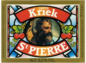 Drink Label: Kriek St.Pierre (Brouwerij De Neve, BelgiumCol:BE-BEER-017388