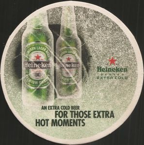 Beer Coaster: Heineken (Heineken, Netherlands) Col:NL-002439