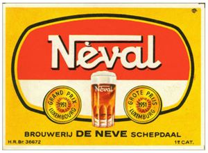 Drink Label: Neval (Brouwerij De Neve, BelgiumCol:BE-BEER-017411
