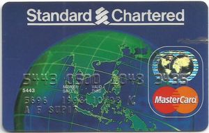 Bank Card: Standard Chartered (Standard Chartered, IndonesiaCol:ID-MC ...