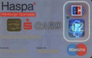 Bankkarte: Haspa - S CARD - ec 02 (Haspa Hamburger Sparkasse ...