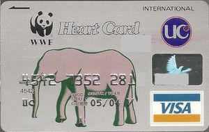 Bank Card: Heart Card International (Heart Card, JapanCol:JP-VI-0009