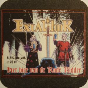 Beer Coaster: Excalibur (Brouwerij Anders, Belgium) Col:BE-005586