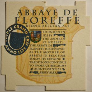 Beer Coaster: Floreffe (Brouwerij Lefebvre, BelgiumCol:BE-005593