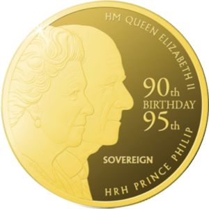 Moneda: 1 Sovereign (Queen & Prince Philip) (Tristan Da Cunha(TCS-003 ...