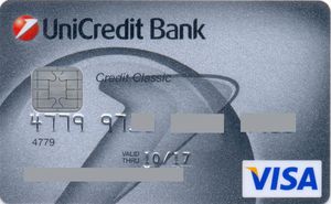 Bank Card: UniCredit Bank - Credit Classic (UniCredit Bank, Czech ...