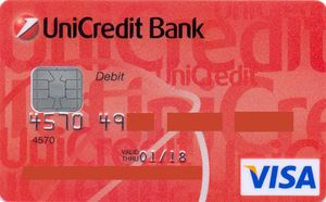 Bank Card: UniCredit Bank - Debit (UniCredit Bank, Czech RepublicCol:CZ ...