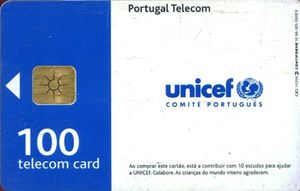 Phonecard: Campanha Unicef - 100 Imp. (Portugal Telecom, Portugal ...