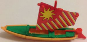 Meal Toy: Sailing boat (Kinder Surprise, Europe(Kinder - Sailing boat ...