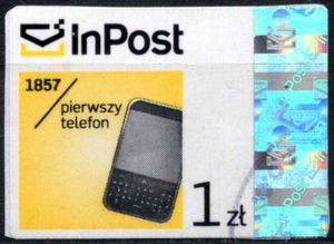 Stamp: InPost (Personalized & Private Mail Stamps(Poland : InPost) Col ...