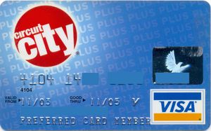 Bank Card: First North American National Bank - circuit city VISA ...