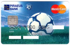 Bank Card: PIRAEUS BANK MasterCard (06/09) (Piraeus Bank, GreeceCol:GR ...