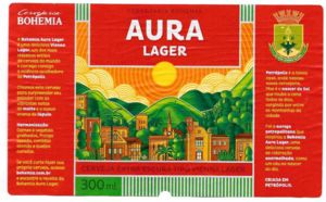 Drink Label: Aura Lager (Ambev, BrazilCol:BR-BEER-000212