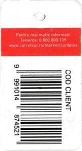 Functional Card: Carrefour CARD PLUS (Shops - Supermarkets, Romania ...