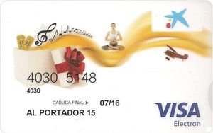 Bank Card: " la Caixa " tarjeta monedero-15 (la Caixa - Caixa de Etv. y ...