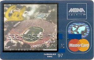 Bank Card: MBNA America (MBNA America Bank, United States of AmericaCol ...