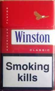 Cigarette Pack: Winston Classic (United Kingdom of Great Britain ...